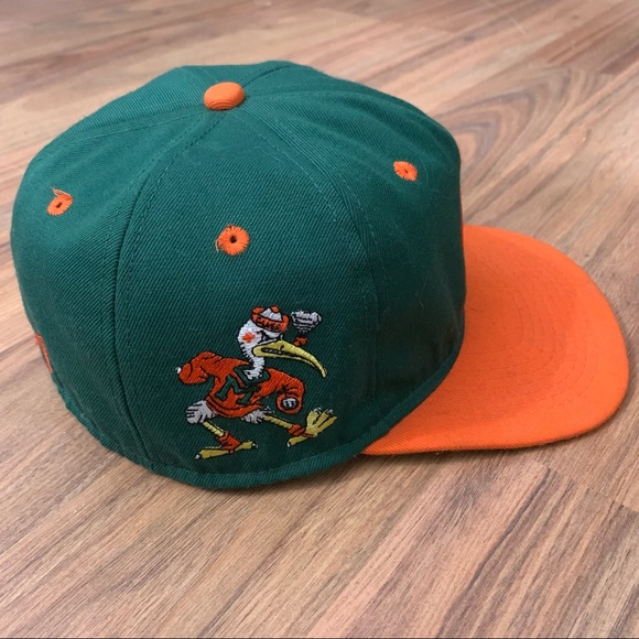 Vintage | Accessories | Vintage Miami Hurricanes Old English Script ...